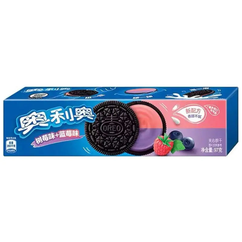 Køb Oreo Blueberry Raspberry Flavour 97g online fra lagerhylden ...