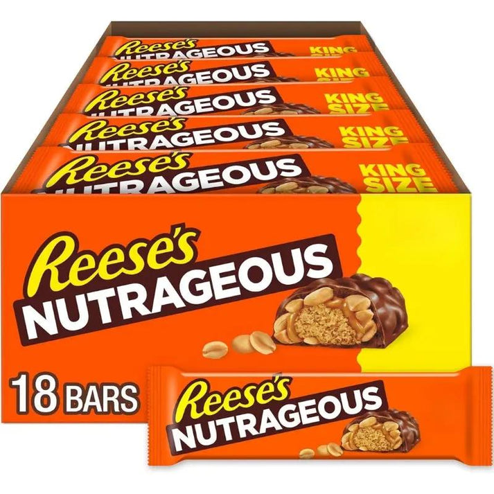 Reese's Nutrageous 18 x 47g - Jordnötter & kola | Butikkom