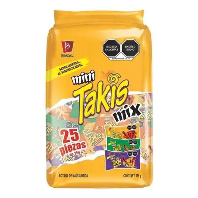 Køb Takis Mini MIX 35g x 25st online fra lagerhylde | Butikkom