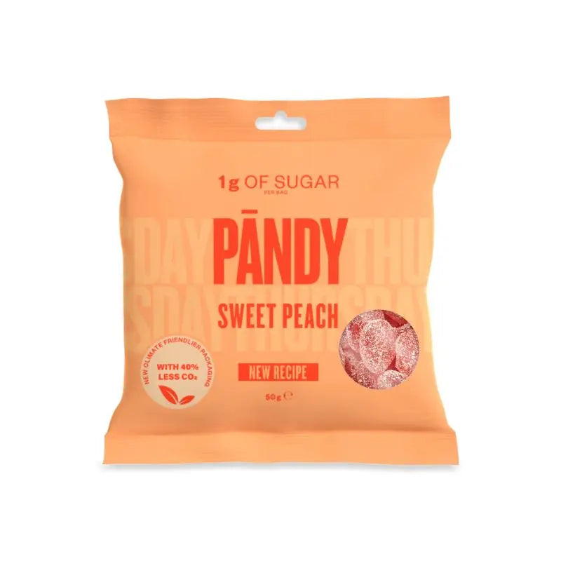 Køb Pändy Sweet Peach 50g online fra lagerhylde | Butikken kom – Butikkom